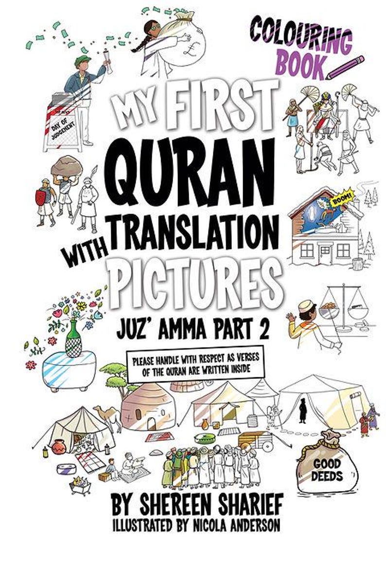 My First Quran Translation With Pictures - Juz' Amma Part 2 'colouring ...