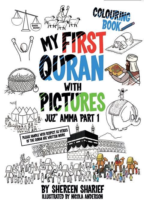 My First Quran With Pictures - Coloring Book - Etsy