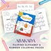 Abakada: Filipino Alphabet & Number Coloring Pages | Tagalog Words ...