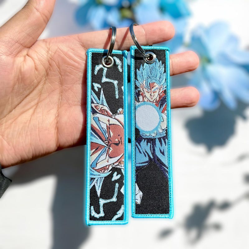 Anime Keychain - Etsy