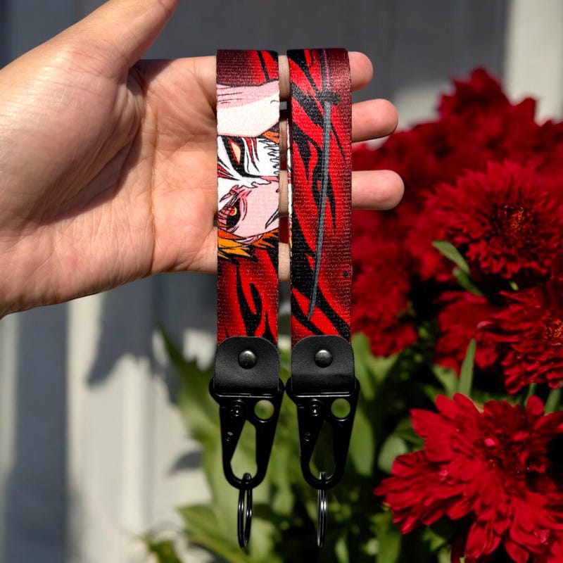 Anime Keychain - Etsy