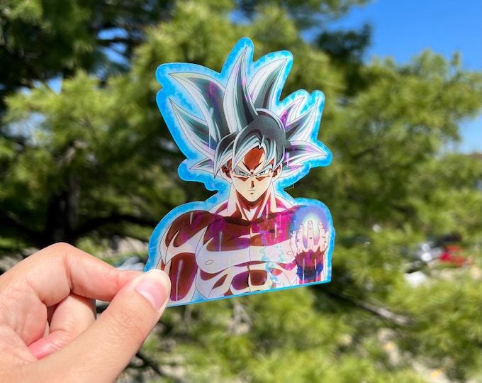 Vinyl Decal Goku Black Stare - Etsy