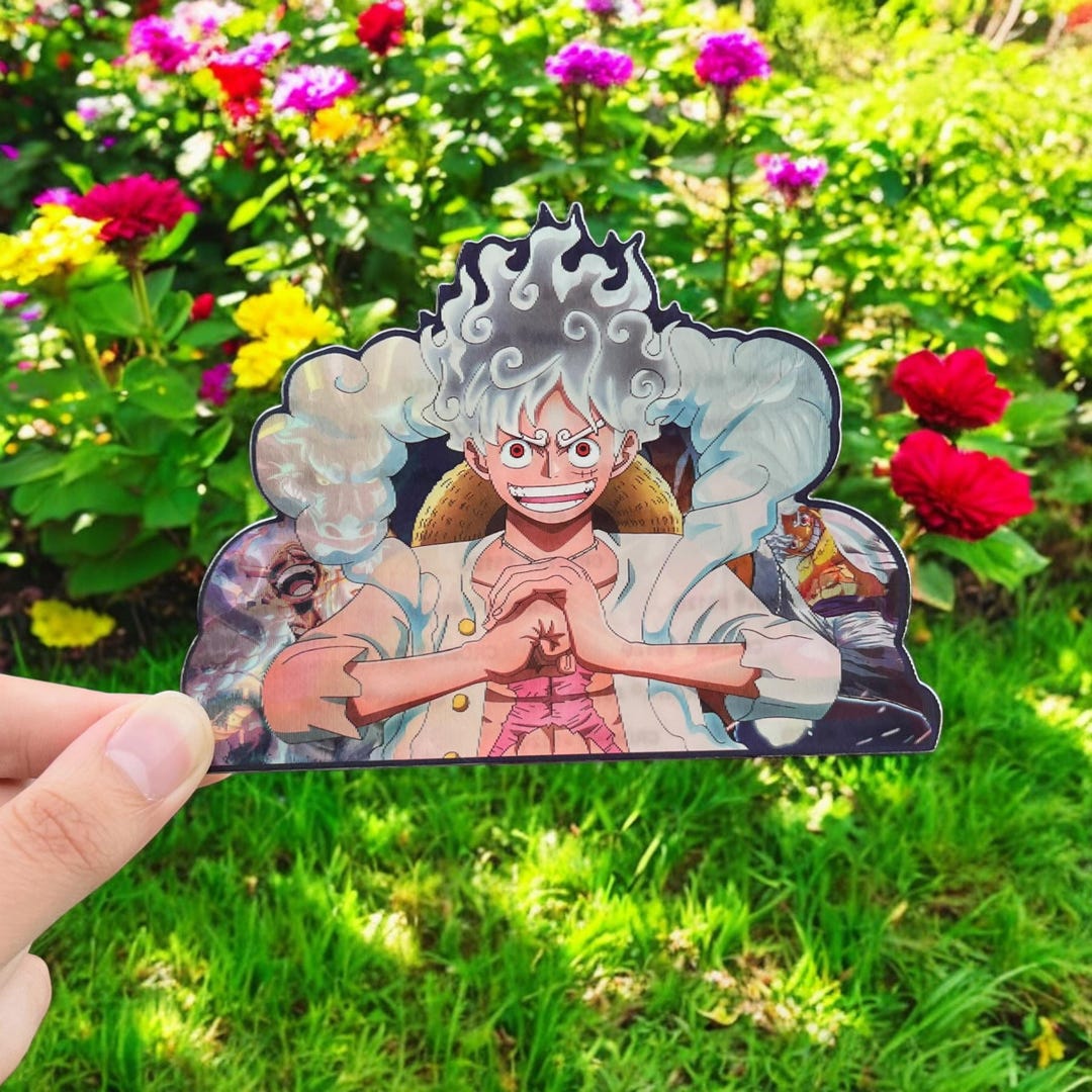 Anime Motion Sticker - Waterproof/uv Resistant Anime Decal - Etsy