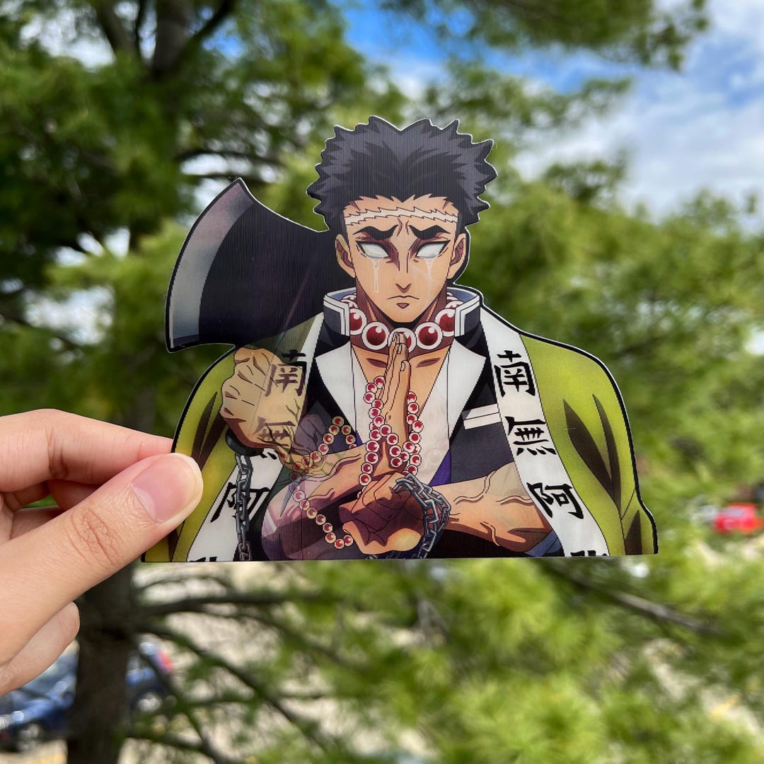 Anime Motion Sticker - Waterproof/uv Resistant Anime Decal - Etsy