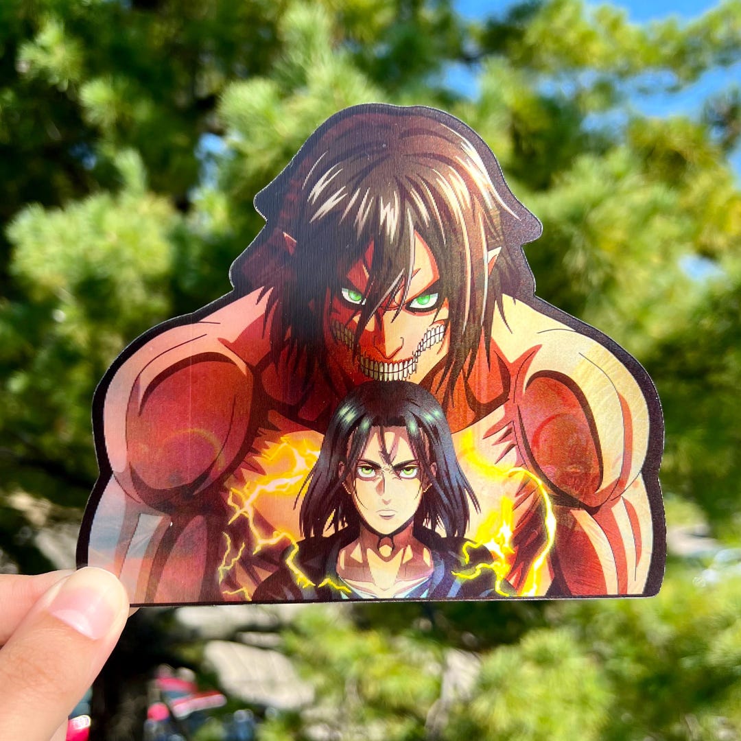 Anime Motion Sticker - Waterproof/uv Resistant Anime Decal - Etsy