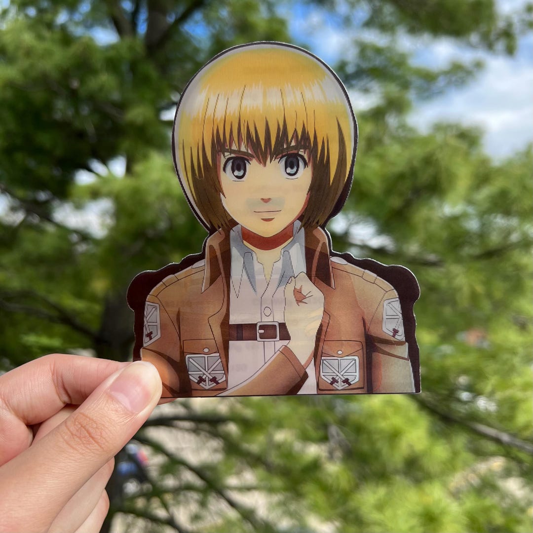 Anime Motion Sticker - Waterproof/uv Resistant Anime Decal - Etsy