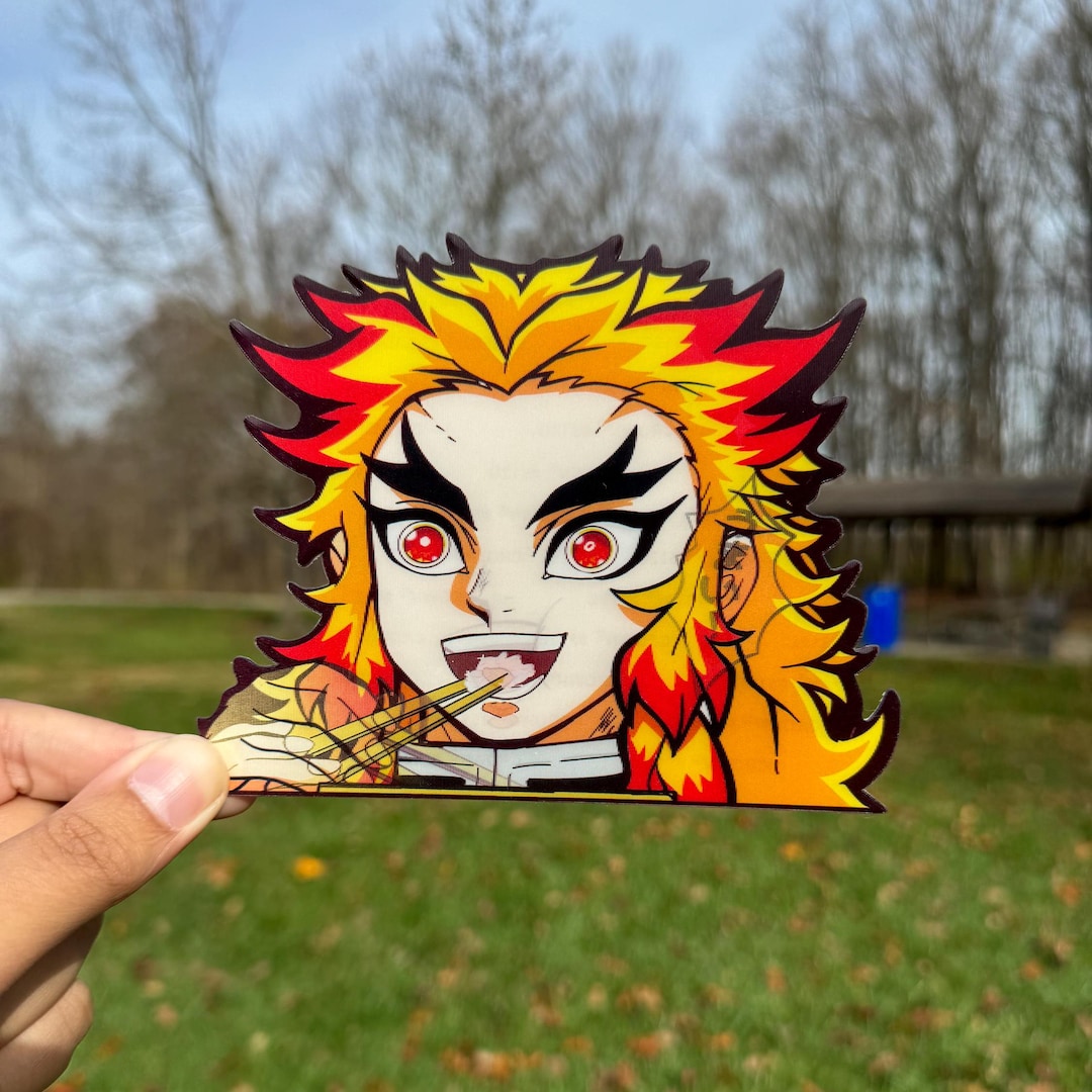 Rengoku Sticker - Etsy