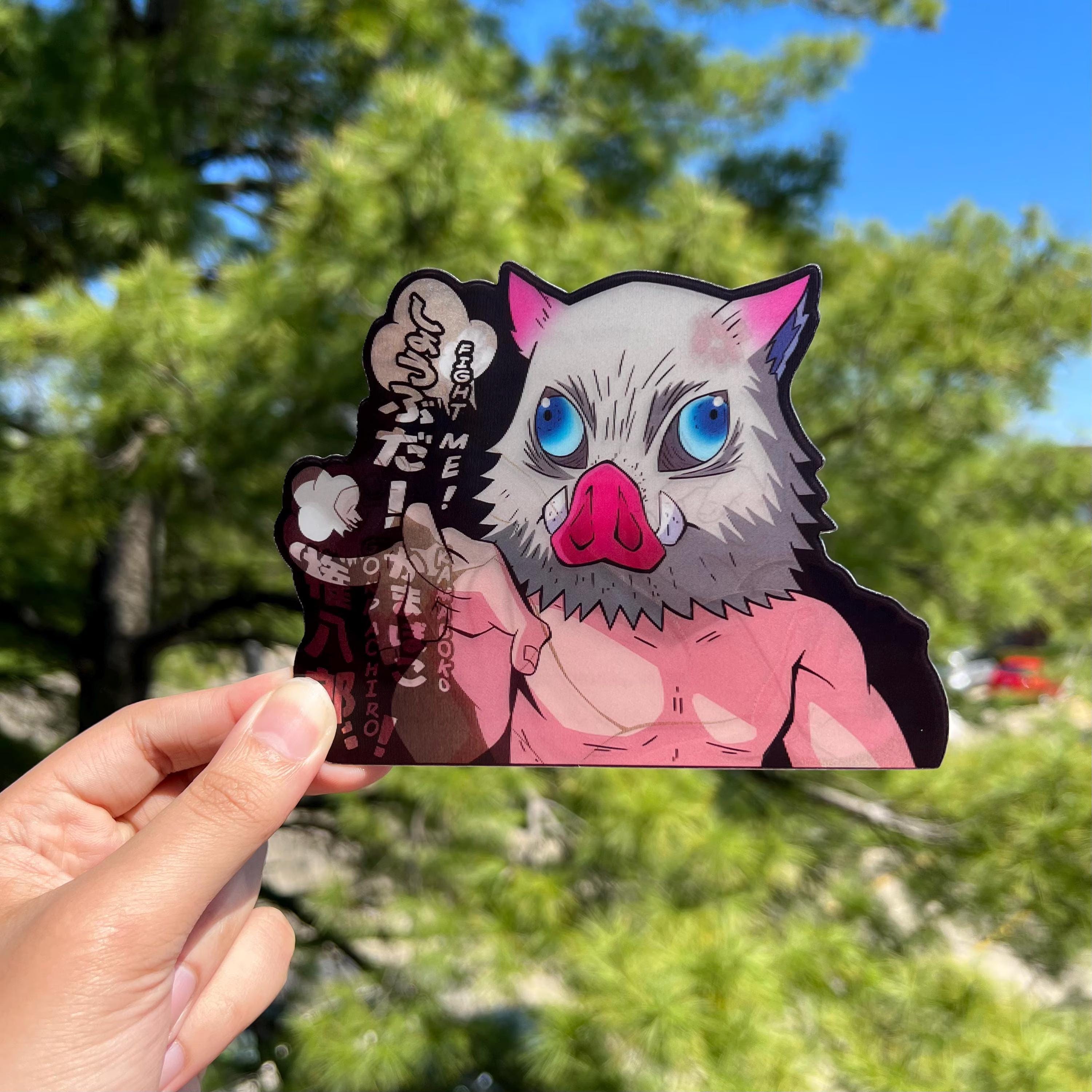 Anime Motion Sticker (PACK) - Waterproof/uv Resistant Anime Decal - Etsy