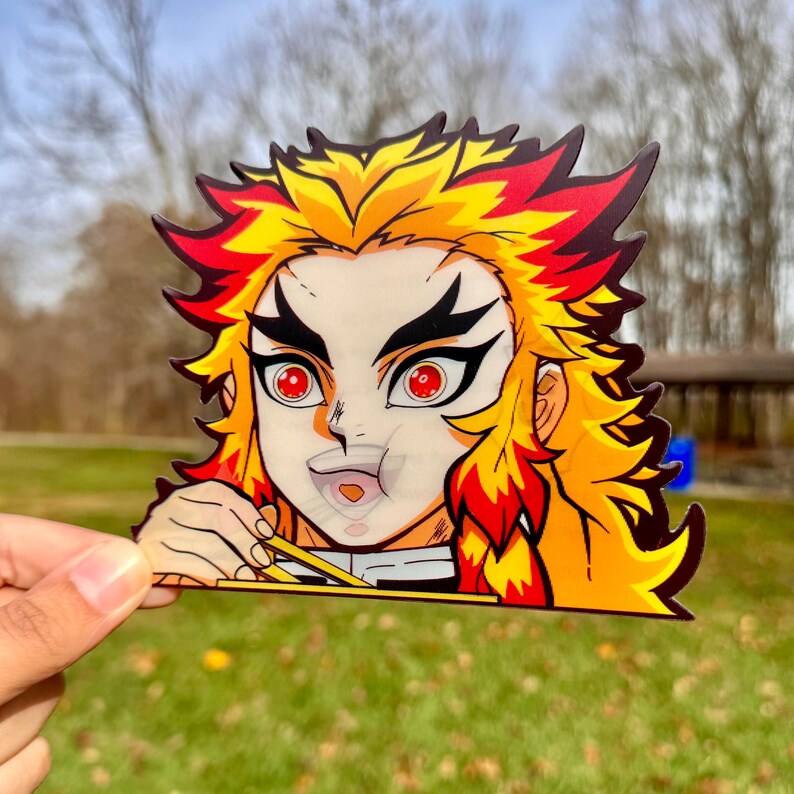Rengoku Sticker - Etsy