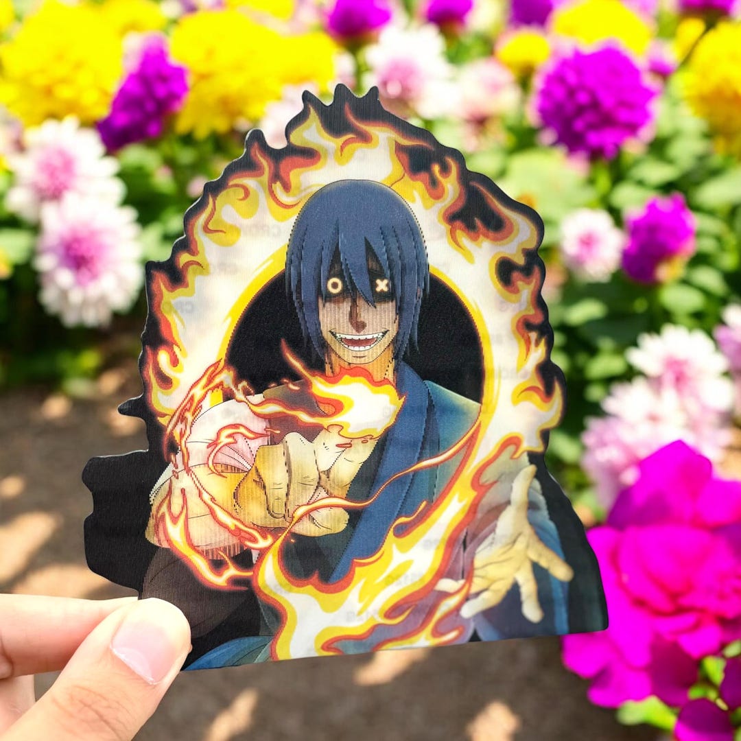 Anime Motion Sticker - Waterproof/uv Resistant Anime Decal - Etsy