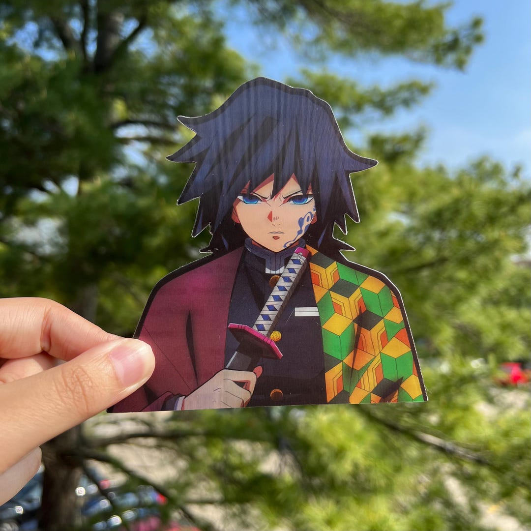 Anime Sticker (motion) - Waterproof/uv Resistant Anime Decal - Etsy