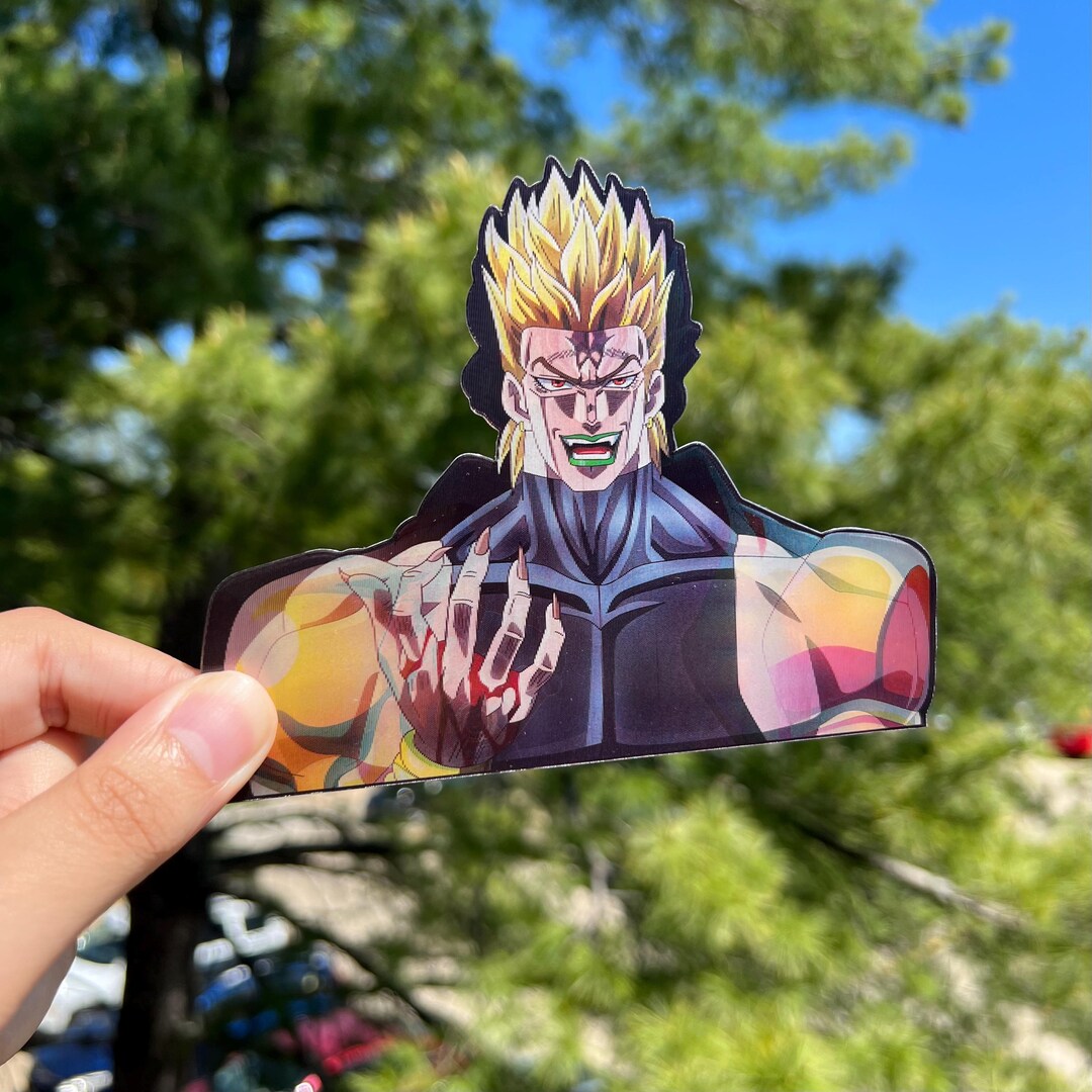 Anime Motion Sticker - Waterproof/uv Resistant Anime Decal - Etsy