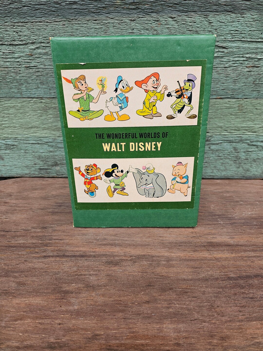 Vintage Boxed Book Set the Wonderful World of Walt Disney Boxed Set ...
