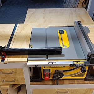Dewalt Table-saw Workbench With Sliding Carriage Plans - Etsy