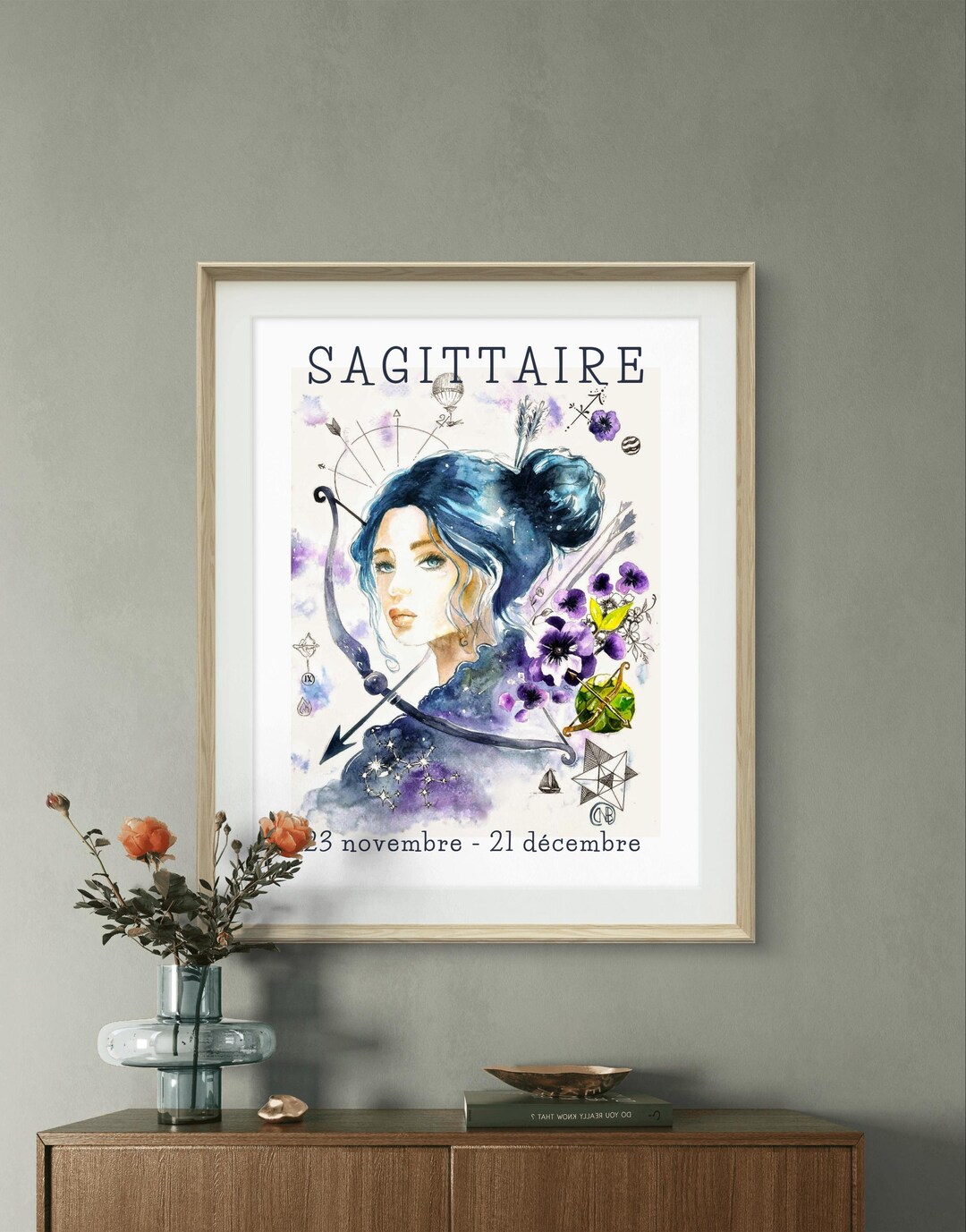 Sagittarius Astrology Poster - Etsy