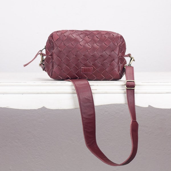 Braided Leather Hand Purses - Etsy