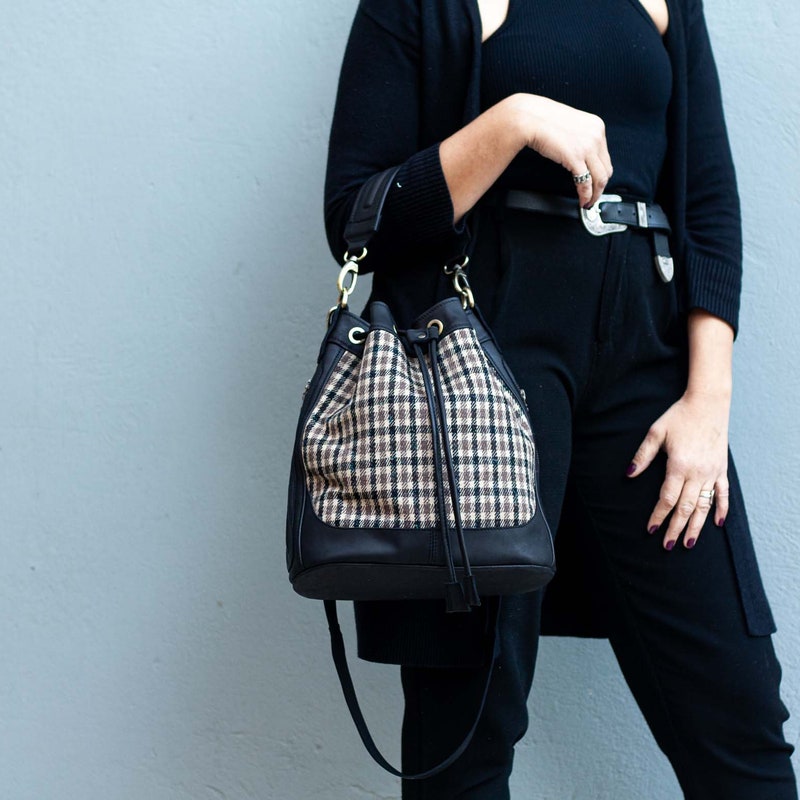 Plaid Handbags - Etsy
