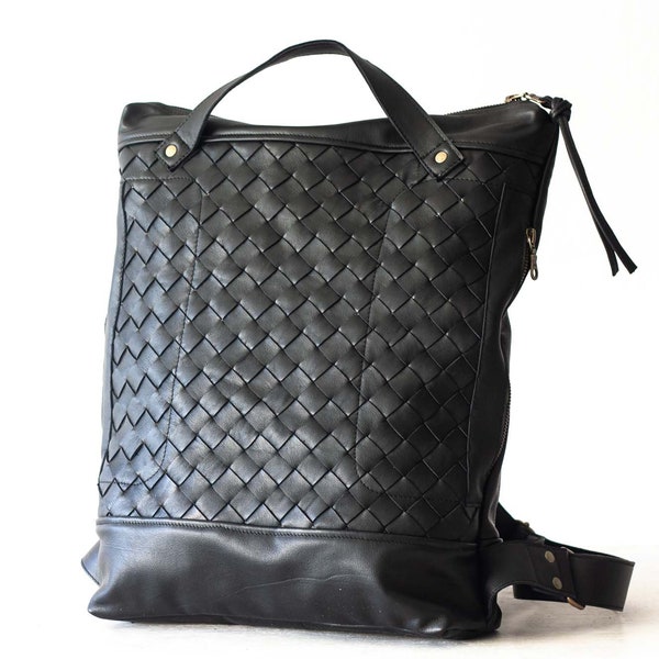 Woven Backpack - Etsy