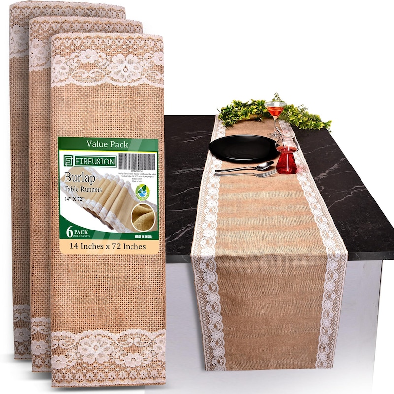 Burlap Runner - Etsy