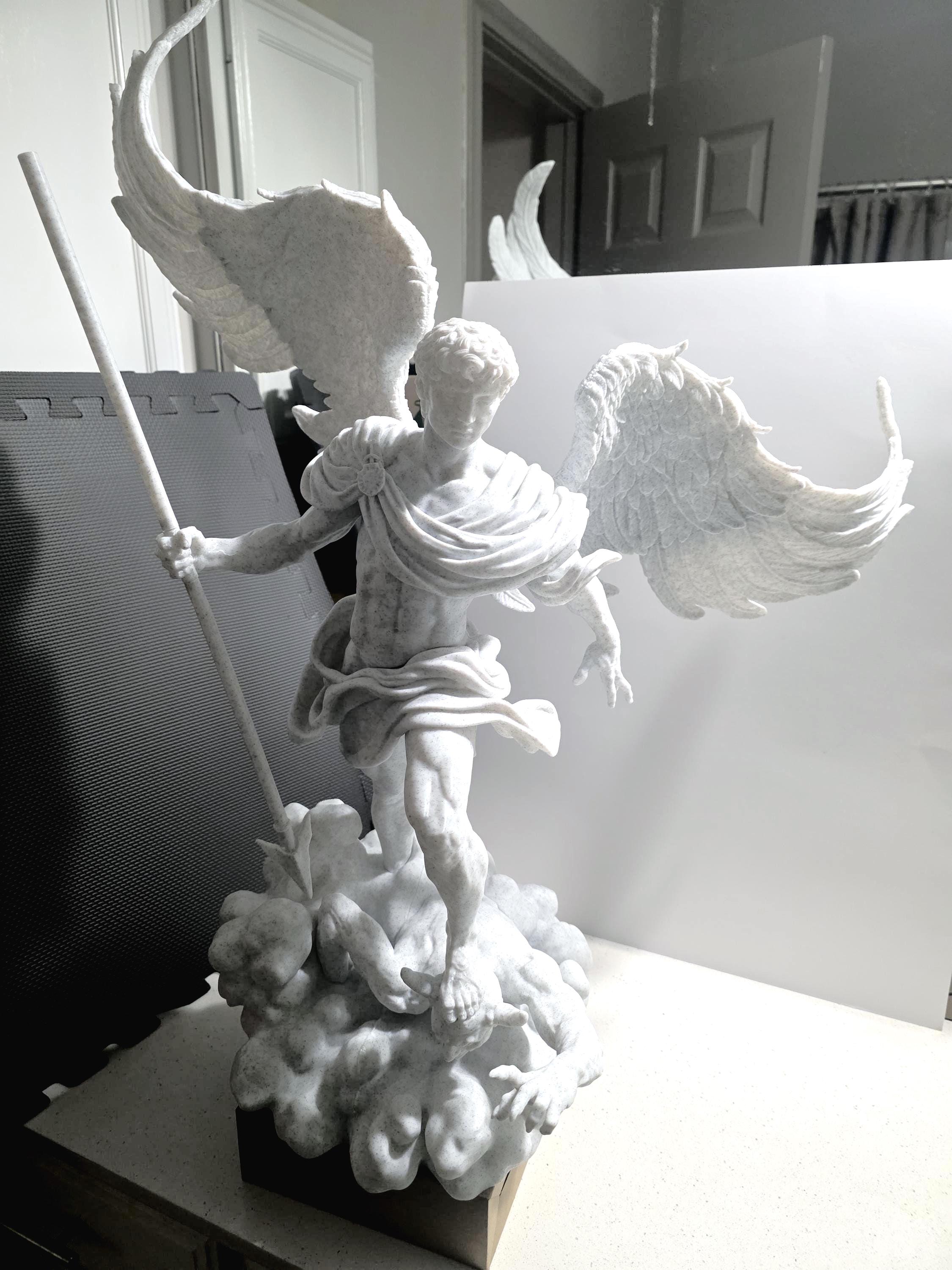 ARCHANGEL MICHAEL Large Statue - Etsy