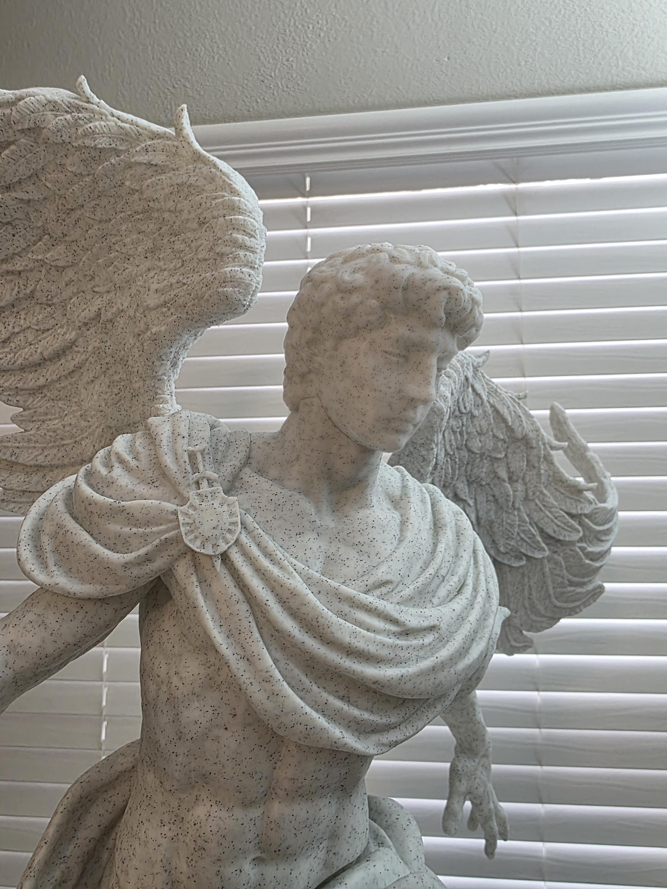 ARCHANGEL MICHAEL Large Statue - Etsy