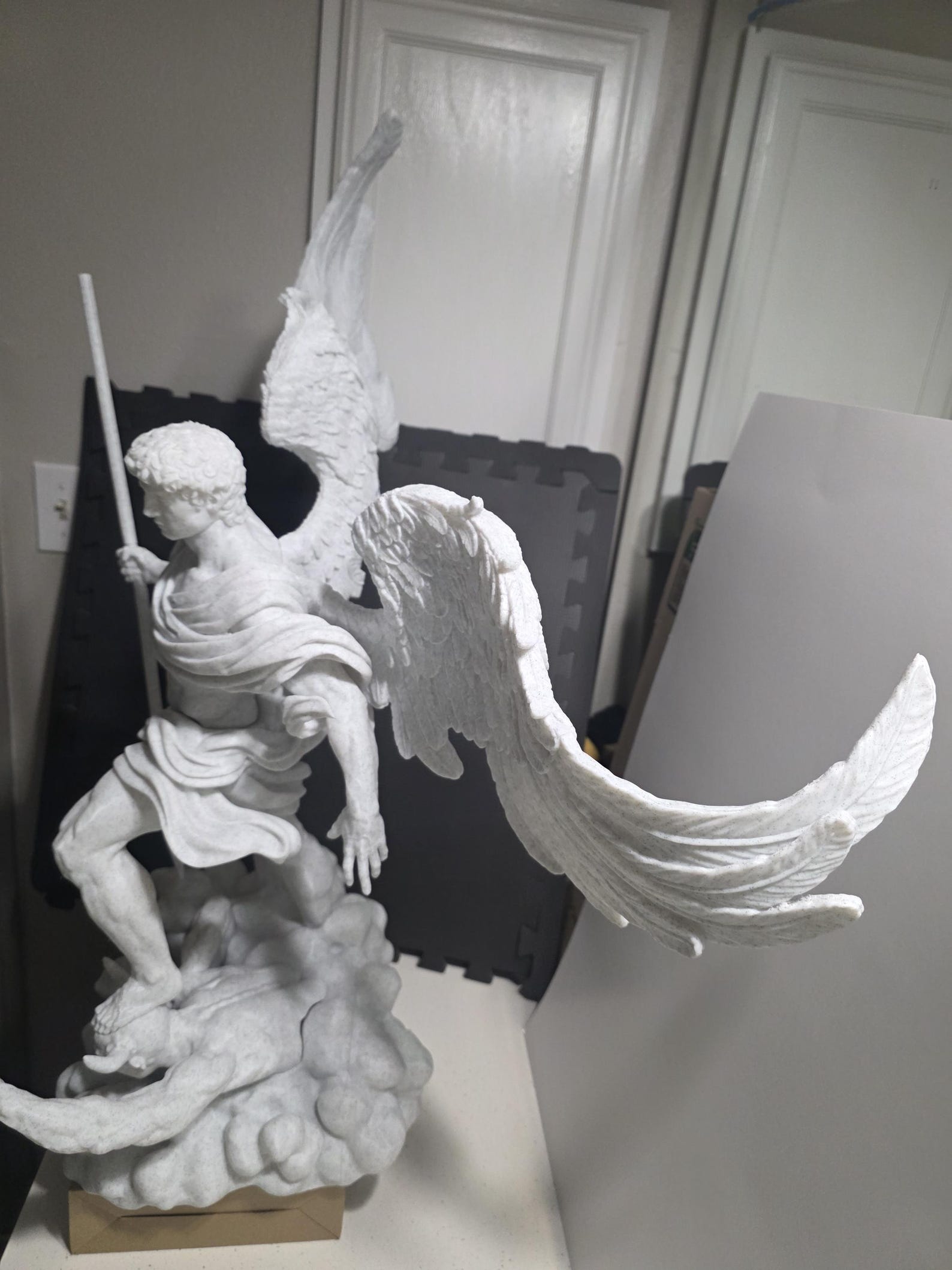 ARCHANGEL MICHAEL Large Statue - Etsy