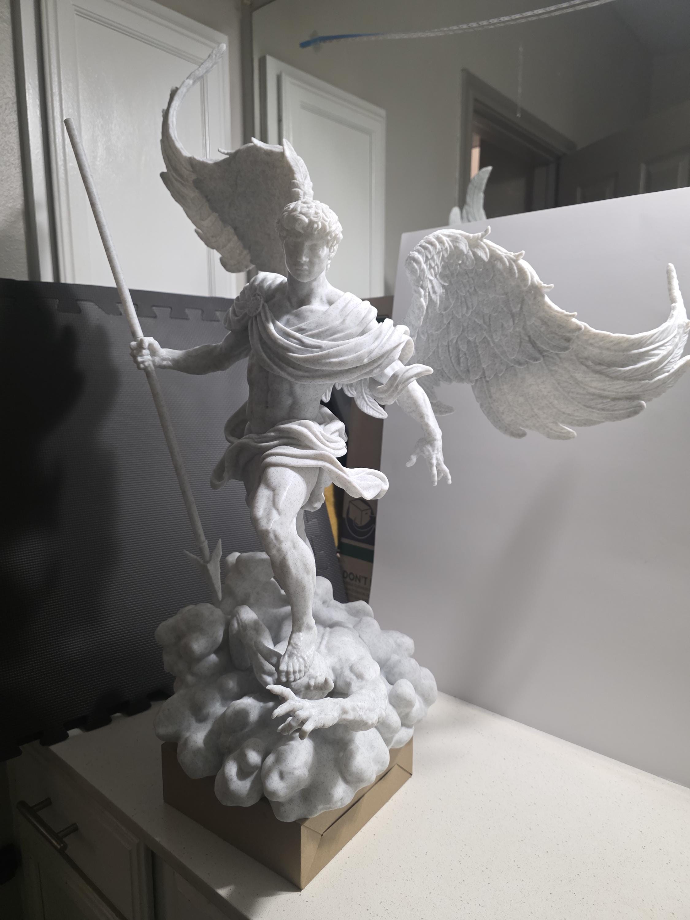 ARCHANGEL MICHAEL Large Statue - Etsy
