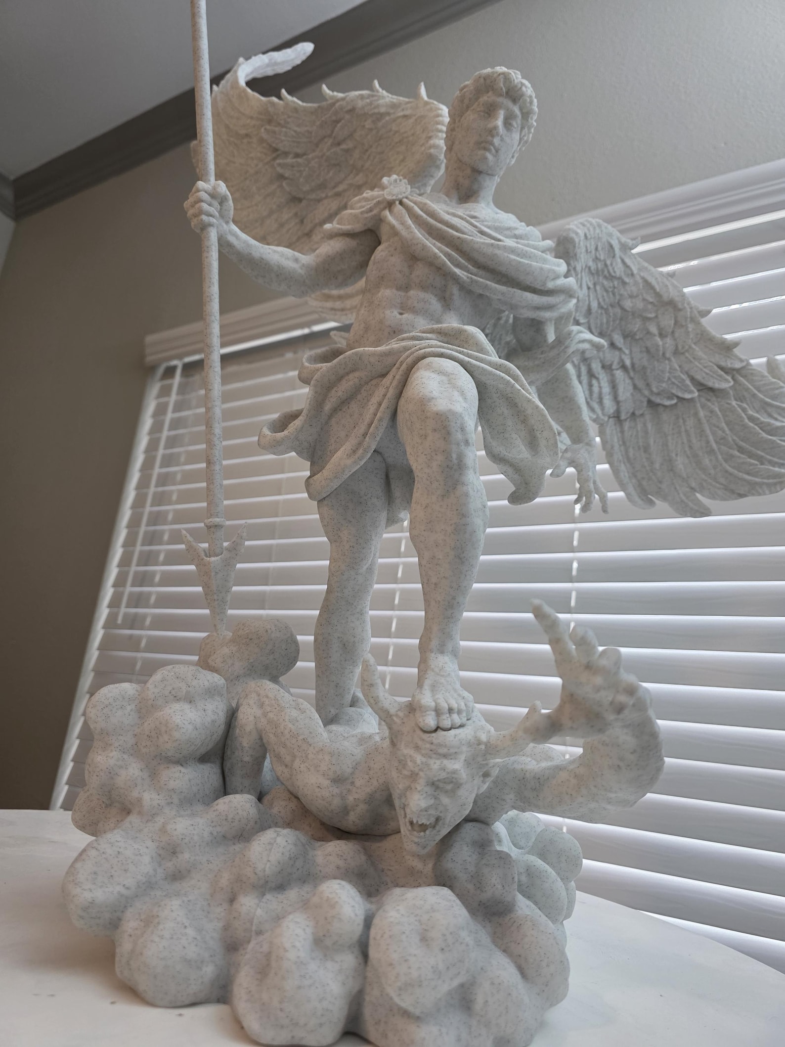 ARCHANGEL MICHAEL Large Statue - Etsy