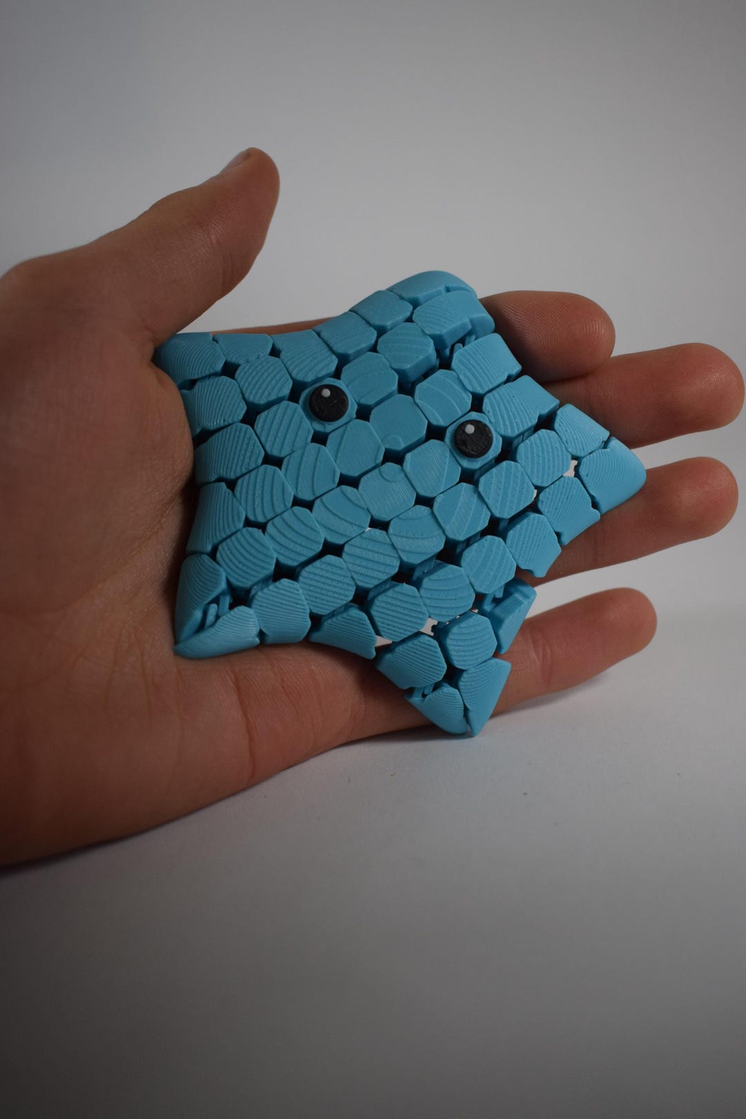 Mini 3D Printed Flexi Starfish Fidget Toy: Pocket Ocean Friend - Etsy