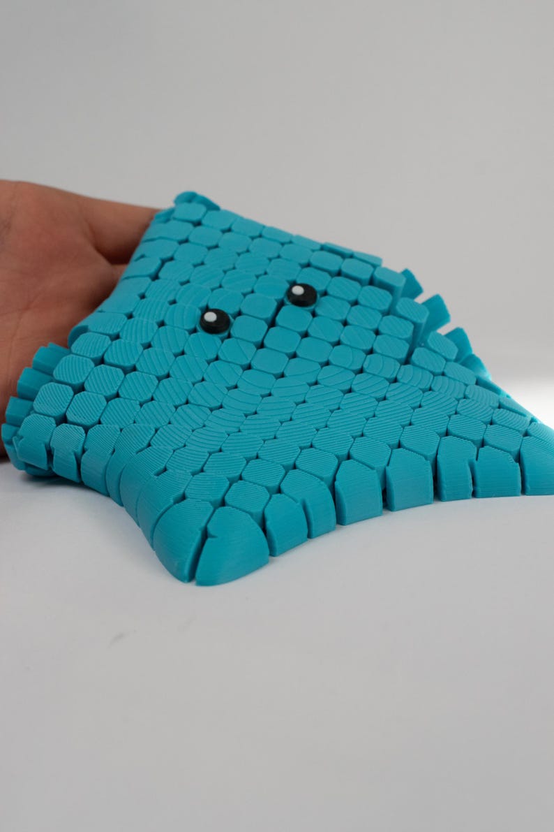 Flexi Starfish – Articulated 3D Printed Fidget Toy | Ocean-inspired ...