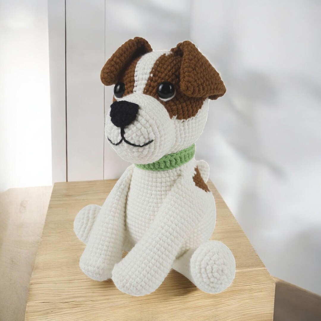 Jack Russell Dog Crochet Pattern PDF - Etsy