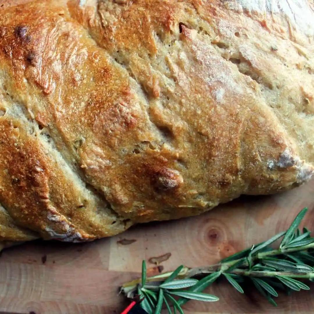 Rosemary and Gouda Bread Loaf Fresh Baked Bread in Arizona Local Bakery ...