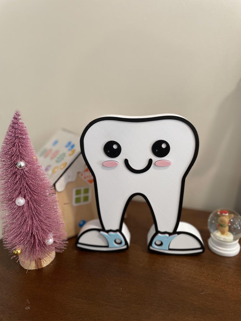 The BIG Tooth & Friends! Freestanding Tooth Decor - Dental Office Decor ...