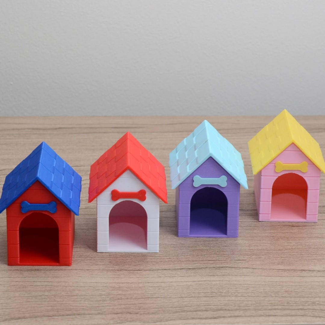 Mini Dog House - Custom Colors, Birthday Party Pack, Favors, Goodie ...