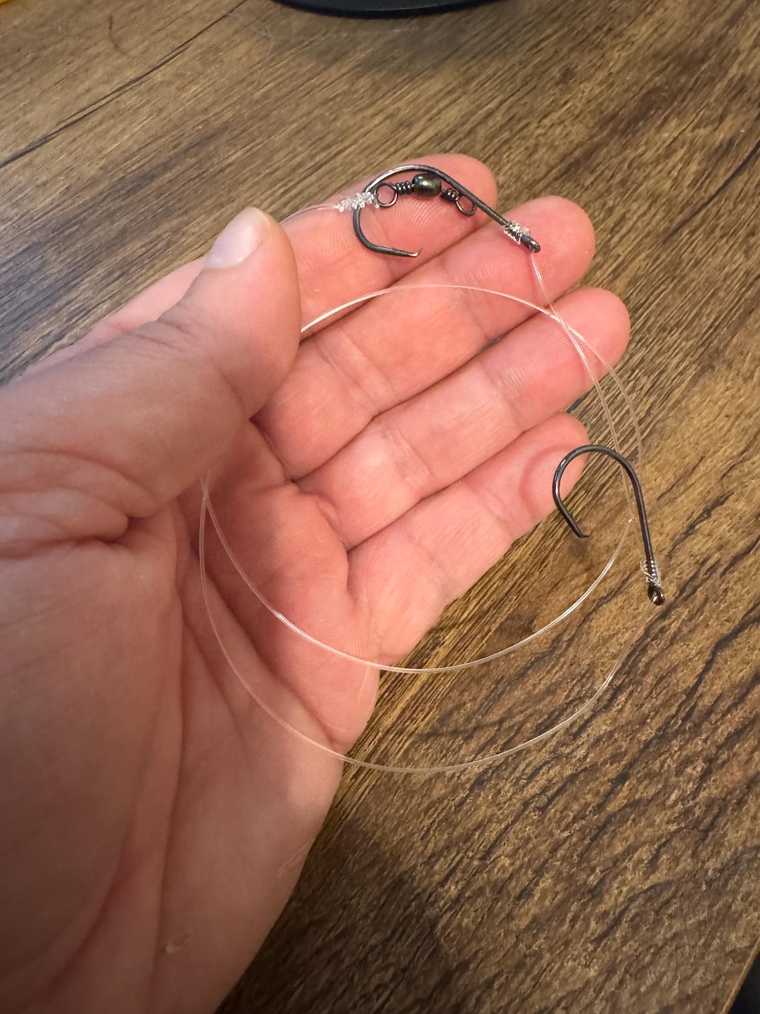 Double Hook. Bottom Fishing Rig. Big Bait. Handmade. Surf Pier Boat ...