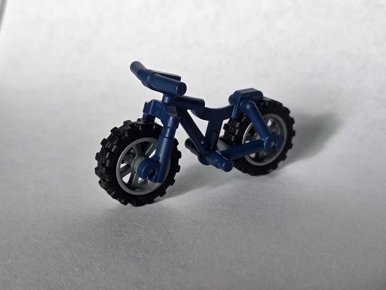 LEGO Mountain Bike | Blue Frame With Minifigure Rider for Bikers ...