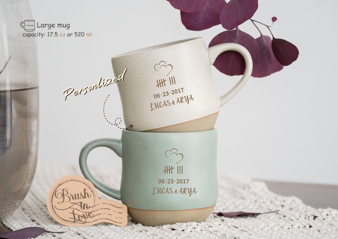 Custom Wedding Anniversary Gift,personalized 8th Anniversary Mug,8th ...