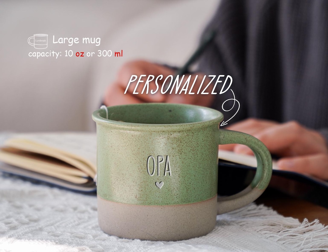 Custom Opa Und Papa Mug,personalized Fathers Day Gift,anniversary Gift ...