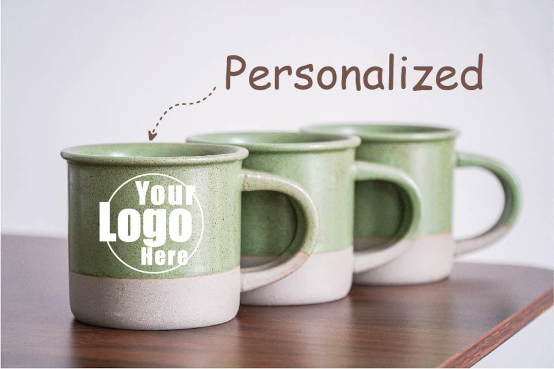 Natural Engraved Mugs,custom Company Logo Coffee Mugs,company Logo ...