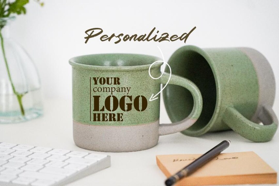Custom Logo Ceramic Mug, Personalized Text Mug With Your Handwriting ...