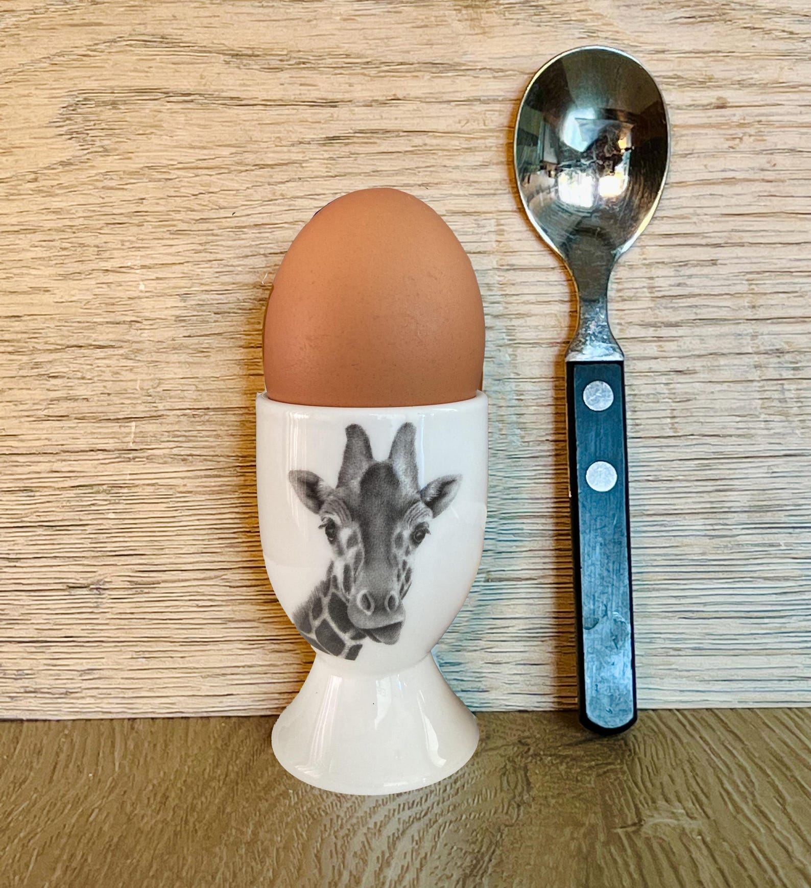 Jeff Giraffe Egg Cup - Etsy
