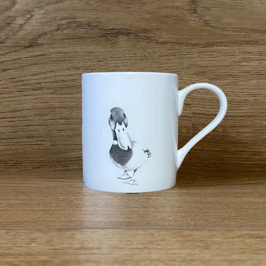 Duke Duck Fine Bone China Mug - Etsy