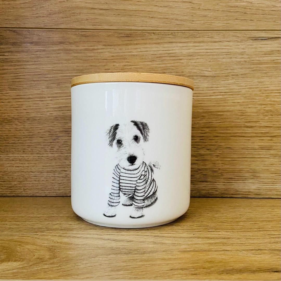 Terry Terrier Fine Bone China Storage Jar - Etsy