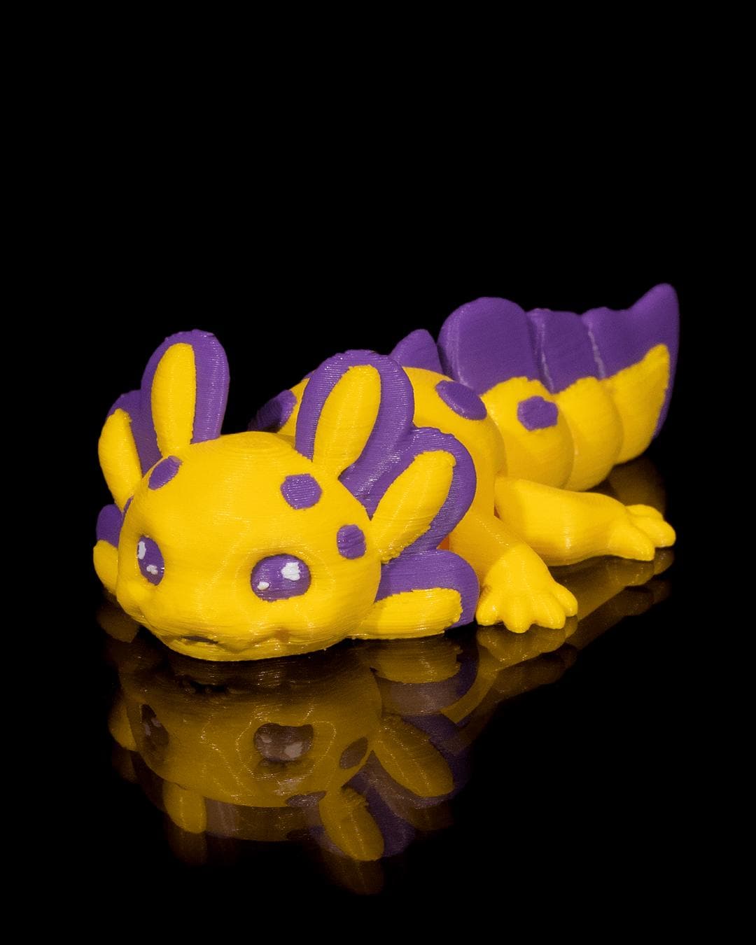 Baby Banana Split Axolotl - Etsy