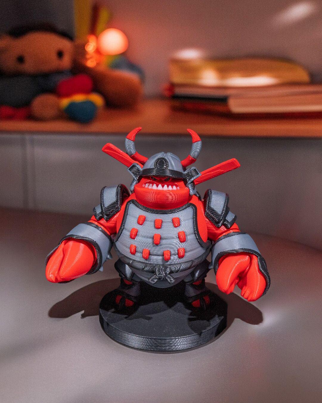 Samurai Crab - Etsy