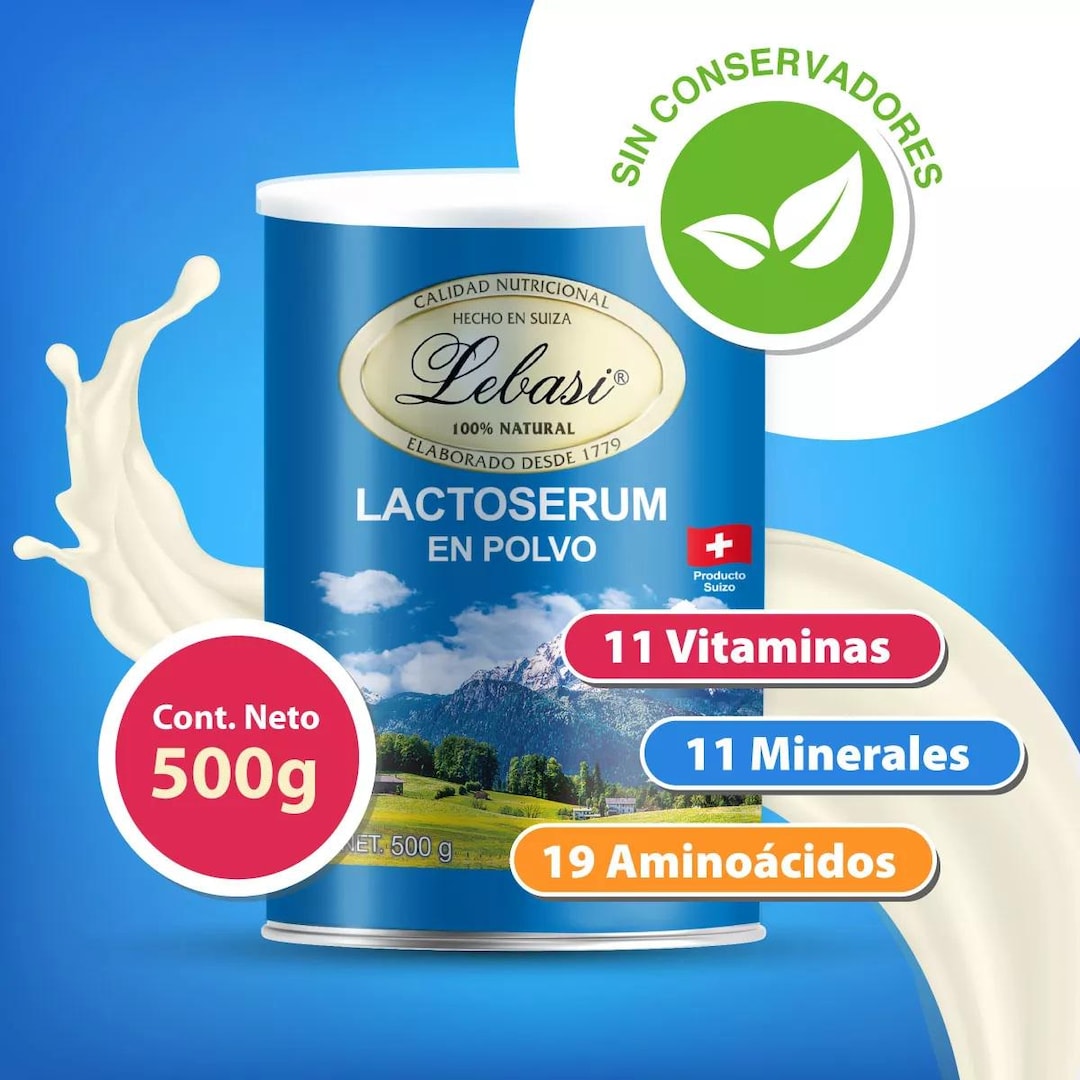 Lebasi Lactoserum Suizo En Polvo Bote De 500 Gr - Etsy