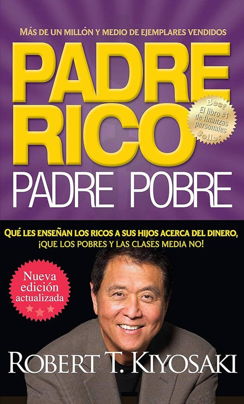 Padre Rico, Padre Pobre PDF Descargable: transforma Tus Finanzas Hoy - Etsy