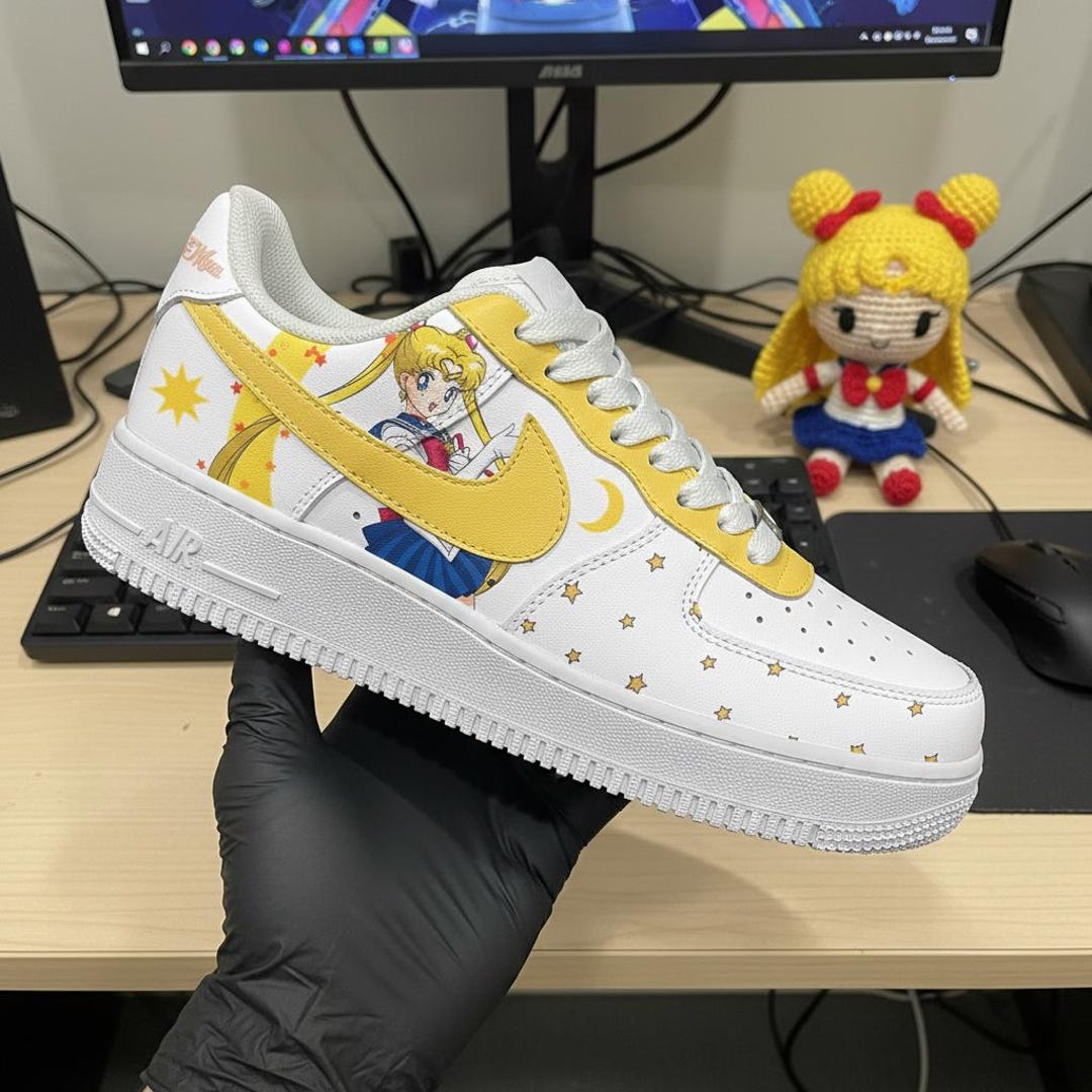 Limited Anime Moon Girl Character Shoes Gift for Her or Him - Etsy