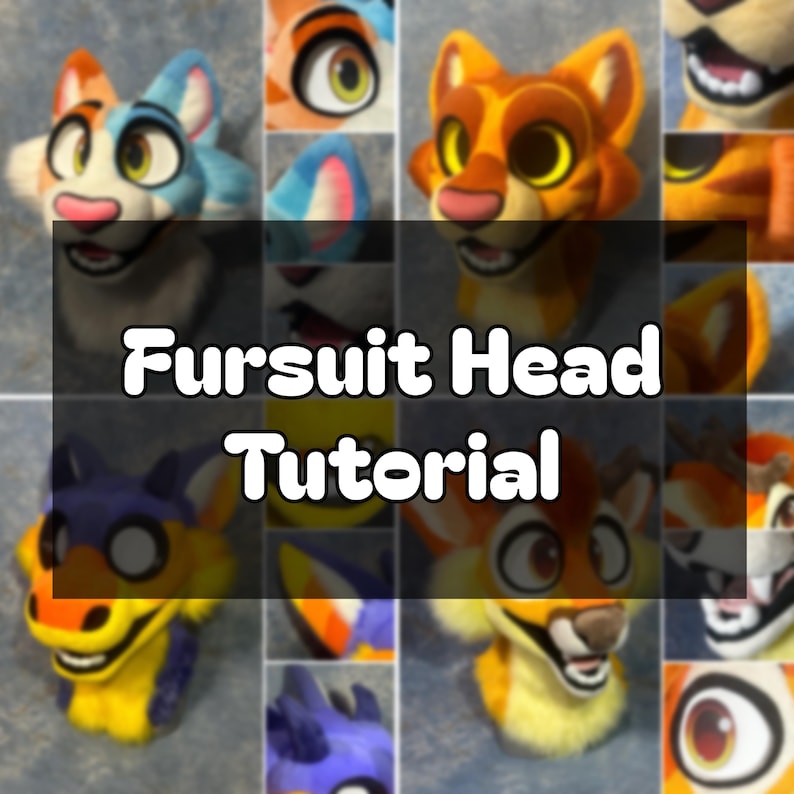 Fursuit Head Tutorial - Etsy