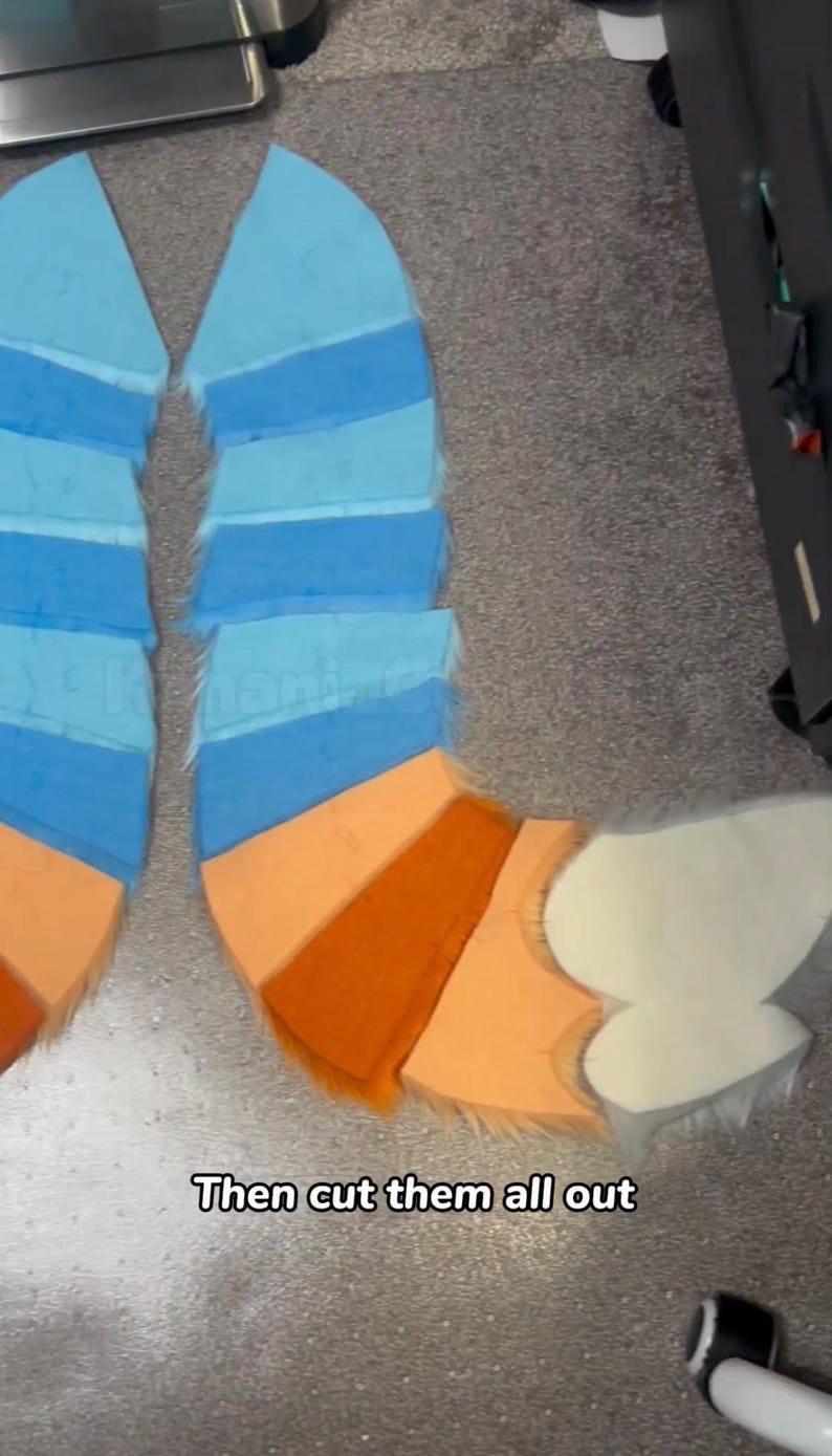 Fursuit Tail Tutorial - Etsy